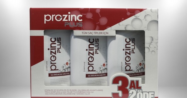 Prozinc Plus Anti-Hair Loss Shampoo 3 pcs Box | Doza.Net