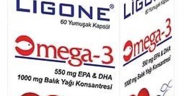 Ligone Omega 3 1000 mg 60 Capsules | Doza.Net