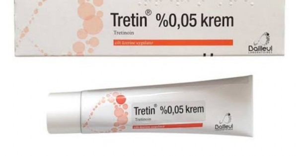 Tretin Cream Tretinoin %0,05 Retinoic Vitamin A Anti Wrinkle Skin